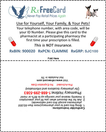 Print Our Prescription Drug Card Here - RxFreeCard